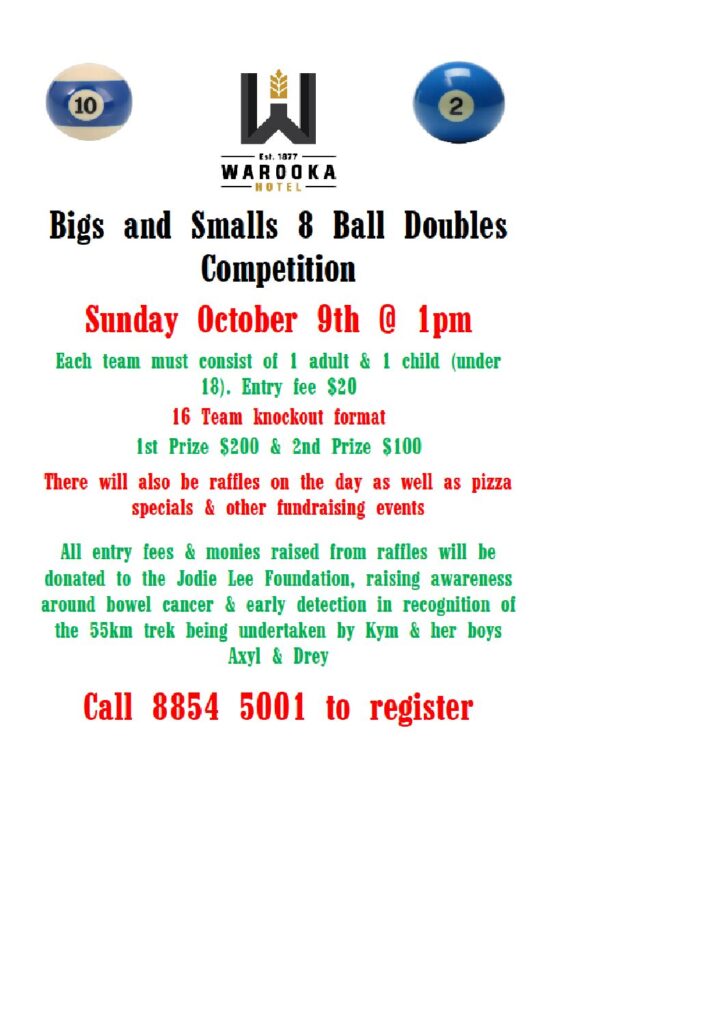 Events – Warooka Hotel